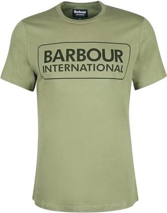 Barbour International Essential Large Logo T-Shirt, Vert mousse, XL