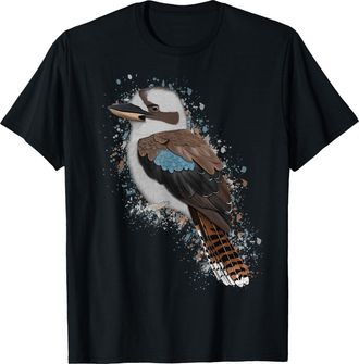 jz.birds Kookaburra Vogel Singvogel Vogelfreund Vogelbeobachter T-Shirt