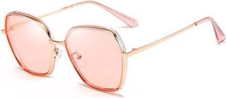 Generic Lunettes de soleil polarisées rétro en métal pour hommes et femmes (couleur : E, taille : moyen) 2026