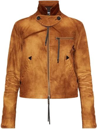 Dsquared2 Veste en jean - Femme - Vestes - Brun - Taille: 38 FR
