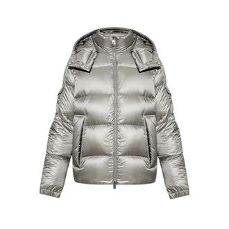 Moncler Homme, Vestes, Gris, Taille: 3XL Doudounes