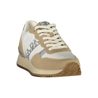 Napapijri Colour-Block Polyester Sneakers - White
