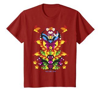 Disney Der K&ouml;nig der L&ouml;wen Simba Nala Animal Tower Cartoon C2 T-Shirt
