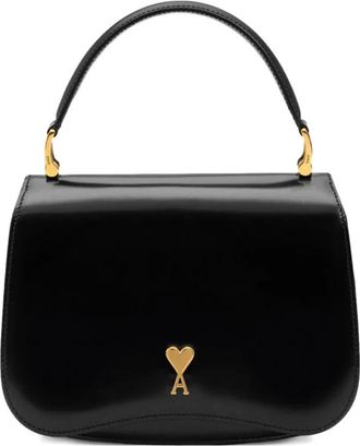 Ami Femme, Sacs, Noir, Taille: ONE Size Top Handle Paris