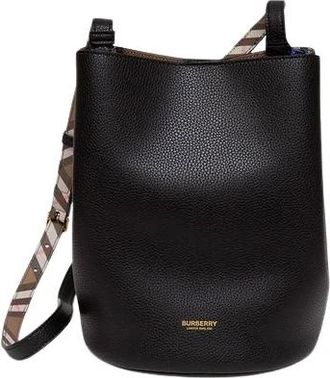 Burberry Ledertasche Beutel - - Bags - Damen - Schwarzk - ONE SIZE