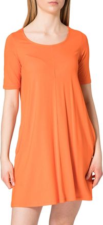 LTB Jeans Damen Zenita Lässiges Kleid, Orange (Flame 4264), M