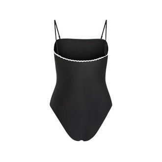 Karl Lagerfeld Maillot de bain 1 pi&egrave;ce festonn&eacute;e