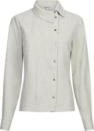 Object Chemise cintr&eacute;e boutonn&eacute;e