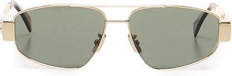 Celine Lunettes De Soleil - Or
