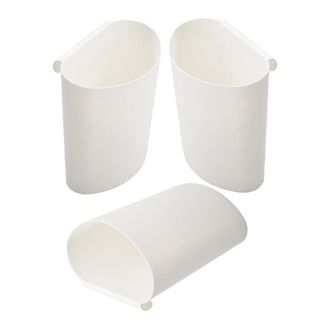 Beaupretty 3 St&uuml;ck H&auml;ngendes Aufbewahrungskorb aus Kunststoff Tragbarer Becherhalter f&uuml;r Rollwagen Multifunktionale Kosmetik und Werkzeughalterung f&uuml;r Salon Spa 