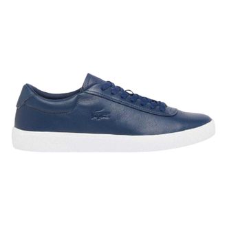 Lacoste Baseshot Sneaker f&uuml;r Herren, Leder (Marine/Wei&szlig;)