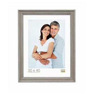 Deknudt Frames Bilderrahmen Gre (Bild): 30 Cm H X 24 Cm B, Farbe: Beige