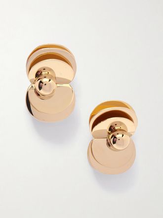 La DoubleJ Aura Vergoldete Ohrclips