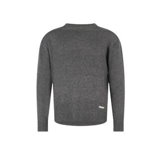 John Richmond Rundhals-Pullover - - Knitwear - Herren - Grau - XL