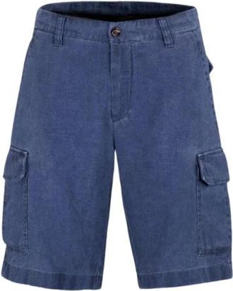 Moorer Homme, Shorts, Bleu, Taille: XL Aron Cargo Bermuda Shorts