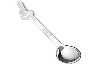 Bialetti Lot de 4 cuill&egrave;res &agrave; espresso Perfetto Moka