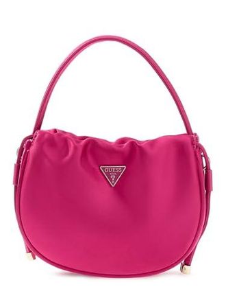 Guess sac &agrave; &eacute;paule bandouli&egrave;re sac &agrave; main Elsie Mini Pouch Fuchsia pourpre