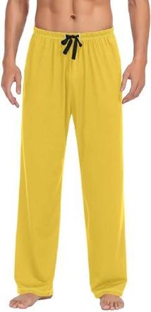 Generic Pantalon de pyjama pour homme, pantalon de d&eacute;tente rose fondant, pantalon de pyjama d&eacute;contract&eacute; pour hommes, Couleur 16, L