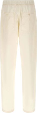 Jil Sander Cotton Poplin Cargo Pants - Cream