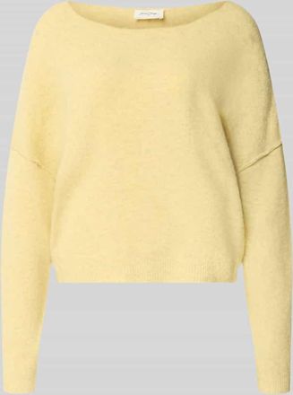American Vintage Relaxed Fit Strickpullover aus Material-Mix mit Leinen-Anteil