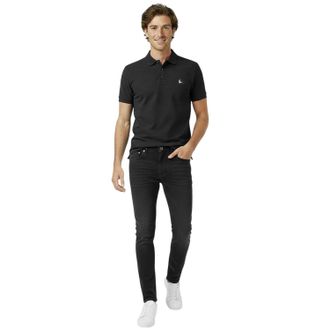 Jack Wills Classic Poloshirt f&uuml;r Herren (Schwarz)