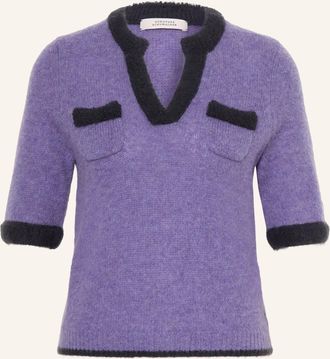 Dorothee Schumacher Dorothee Schumacher Strickshirt Luxury Love Aus Cashmere lila