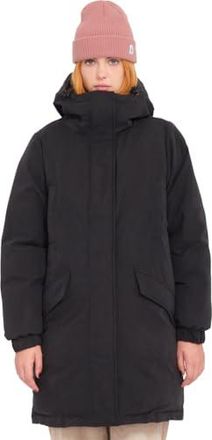 Volcom Parka Sleepi Puff Up Parka Black Femme - Femme - Taille l - Noir