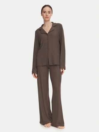 Guess Pyjama O6BX04 K5041 Dunkelbraun Regular Fit