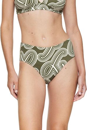 Triumph Flex Smart Summer Maxi pt EX, Bikini Bottom Damen, Mehrfarbig (Green - Light Combination), XL
