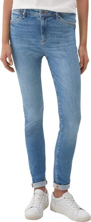 s.Oliver Damen Jeans, Jeans Anny Super Skinny, Blue Denim, W32/L30