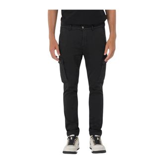 Replay Schwarze Denim Jeans - - Trousers - Herren - Schwarzk - W28
