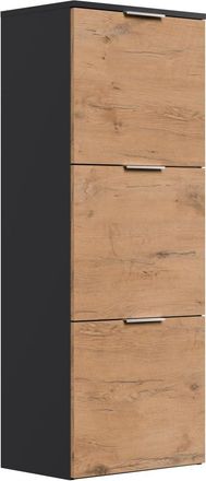 Magnolia Home Schuhschrank Domus-L mit 3 Klappen f&uuml;r 12 Paar Schuhe