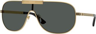 Versace Homme, Accessoires, Jaune, Taille: 40 MM Ve2293 Lunettes de soleil