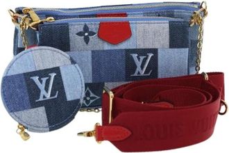 Louis Vuitton Pre-owned Multi Pochette Accessoires - Femme - Pre-owned - Bleu - Taille: ONE Size
