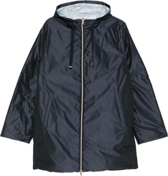 Herno Femme, Manteaux, Bleu, Taille: 48 FR Down Coat