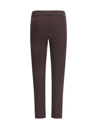 Avenue Montaigne Womens Freedom Pants Brown Polyamide; Elastane Trousers