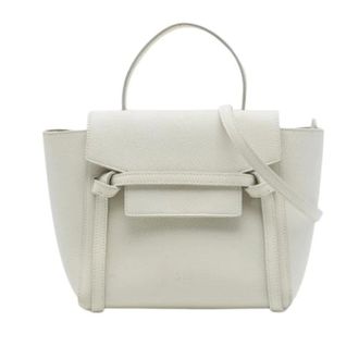 Celine Sac bandouli&egrave;re vintage doccasion - Femme - Pre-owned - Blanc - Taille: ONE Size