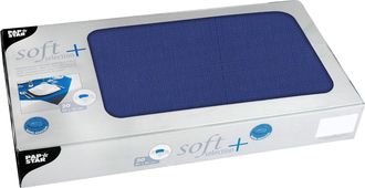 Papstar Papstar, 20 Mitteldecken, stoffähnlich, Vlies soft selection plus 80 cm x 80 cm dunkelblau, 84926