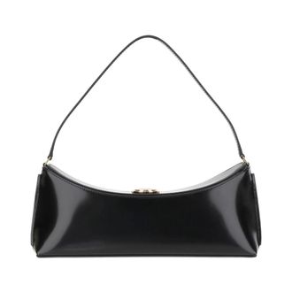 Jacquemus Ovalo Schultertasche - - Bags - Damen - Schwarzk - ONE SIZE