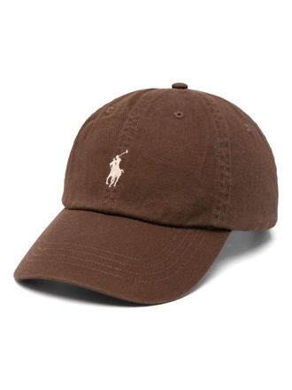 Polo Ralph Lauren casquette &agrave; logo - Marron