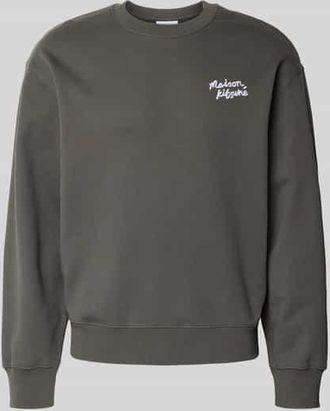 Maison Kitsun&eacute; Sweatshirt aus Baumwoll-Mix