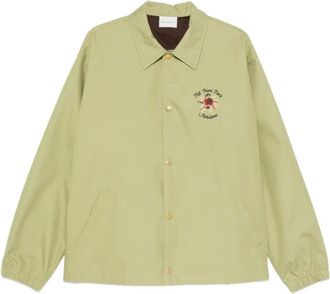 Dr&ocirc;le de Monsieur Homme, Vestes, Vert, Taille: M Veste L&eacute;g&egrave;re Slogan Rose