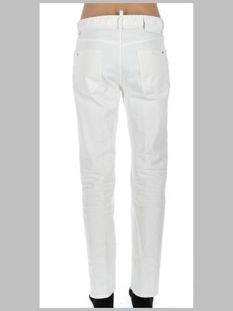 Dsquared2 Cotton Denim Jeans - White