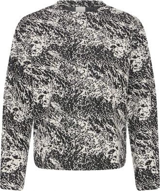 Ichi Ichi - Maille &agrave; col rond - Femme - Pulls - Noir - Taille: 38 FR