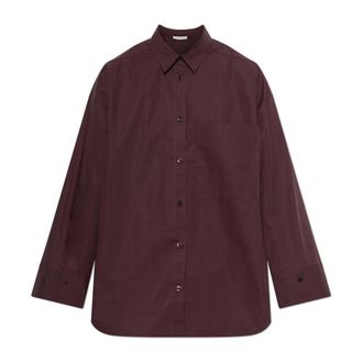 By Malene Birger Derris Shirt - - Blouses & Shirts - Damen - Rot - L