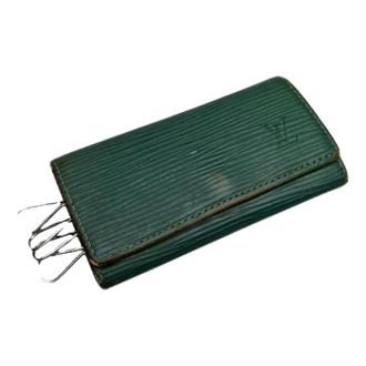 Louis Vuitton Pre-owned Leder-Schl&uuml;sselanh&auml;nger - - Pre-owned - Damen - Gr&uuml;n - ONE SIZE