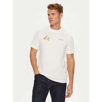 Off-white T-Shirt OMAA027T22JER0070145 Wei&szlig; Regular Fit