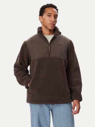 Hunter Fleecejacke Borg HARM0013262 Dunkelbraun Regular Fit