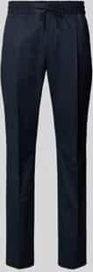 HUGO BOSS Slim Fit Bundfaltenhose aus Baumwoll-Mix Modell GETLIN251F3