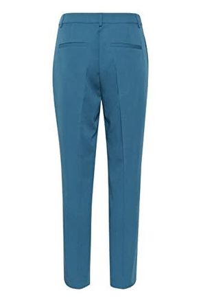 Kaffe Womens Trousers Suit Pants Slim Fit Full Length High Waist Pockets